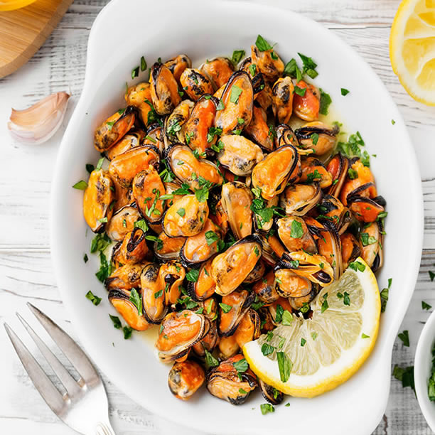 Choritos Cocidos 500gr – ALOGAR Frío & Gourmet